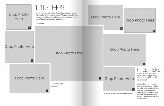 The Only Yearbook Page Template You Need